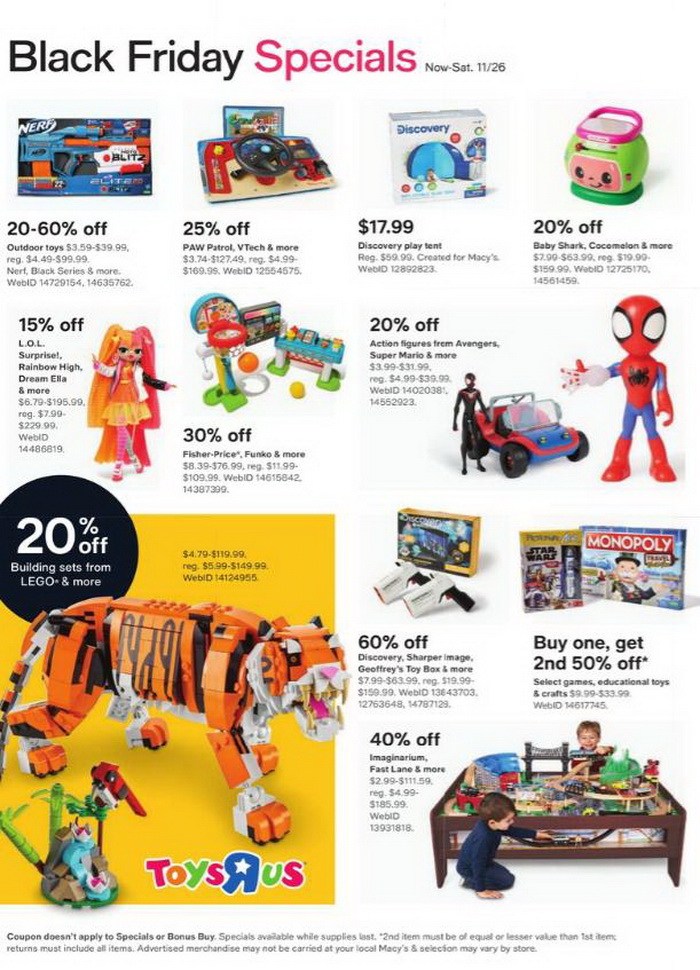 Macy's Black Friday Flyer Sales Oct 25 – Nov 26, 2022