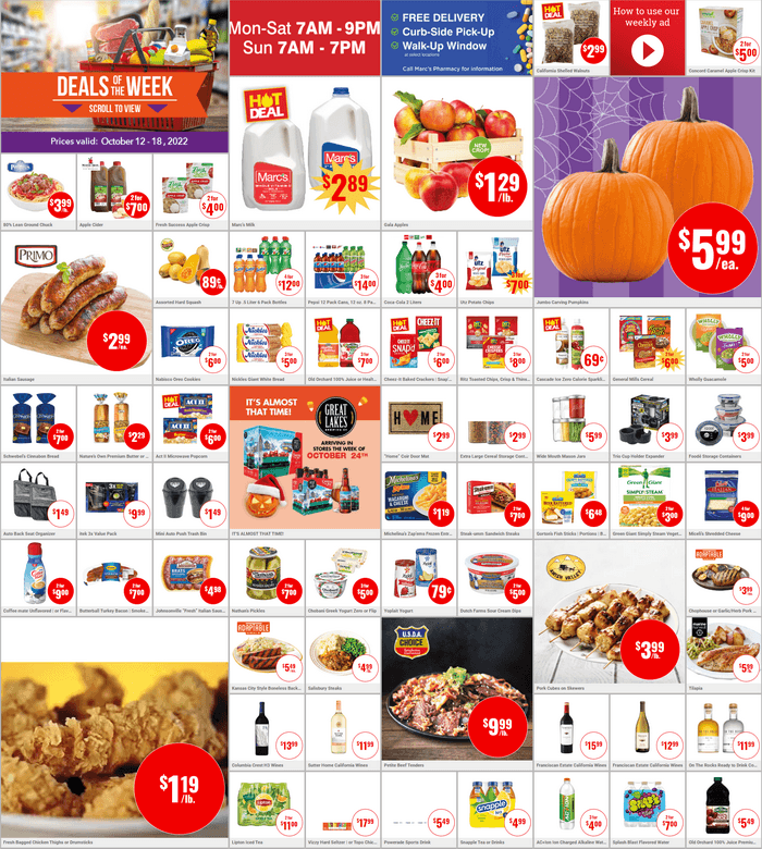 Marc's Weekly Ad Oct 12 – Oct 18, 2022