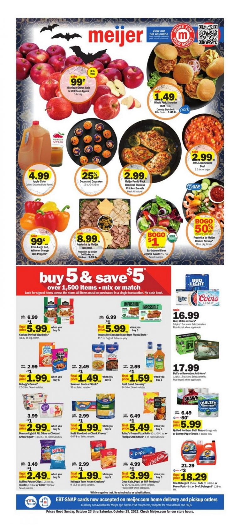Meijer Weekly Ad Oct 23 – Oct 29, 2022