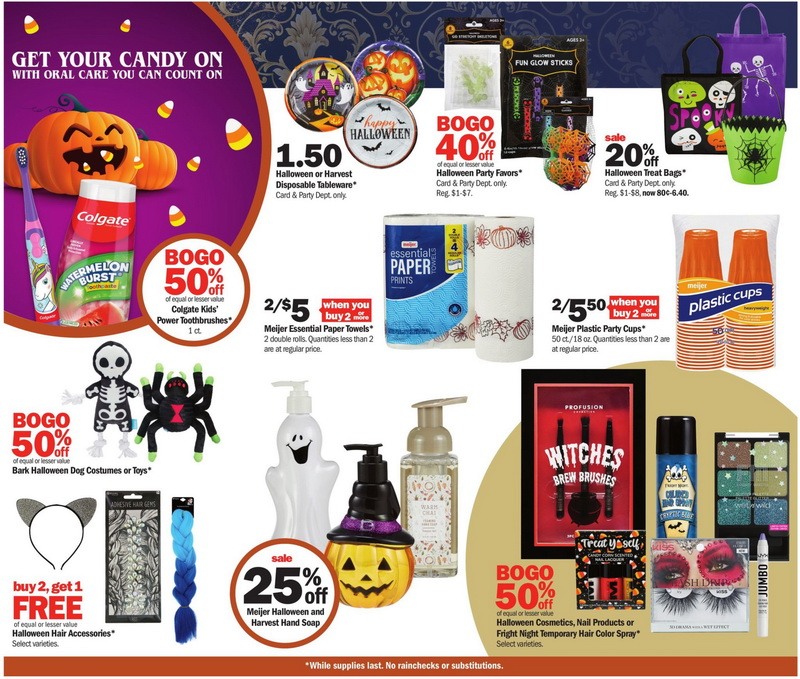 Meijer Halloween Ad Oct 23 – Oct 31, 2022