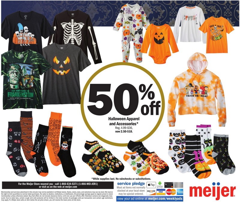 Meijer Halloween Ad Oct 23 – Oct 31, 2022
