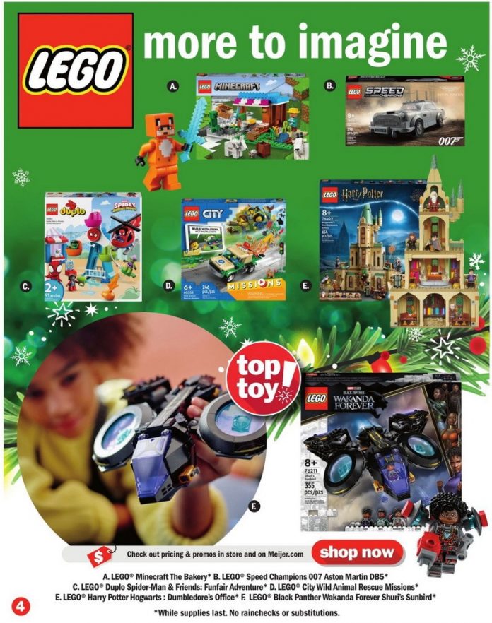 Meijer Holiday Toy Sale Oct 30 – Dec 24, 2022