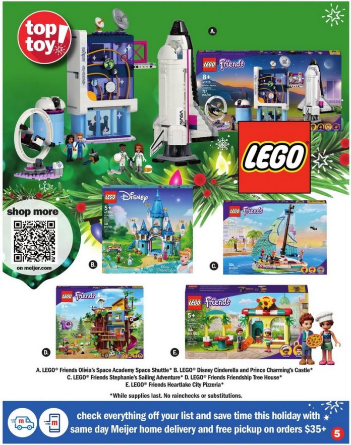 Meijer Holiday Toy Sale Oct 30 – Dec 24, 2022