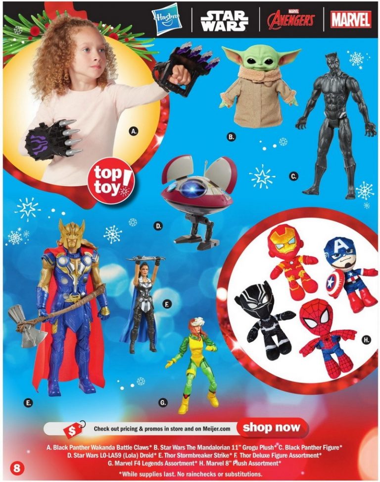Meijer Holiday Toy Sale Oct 30 – Dec 24, 2022
