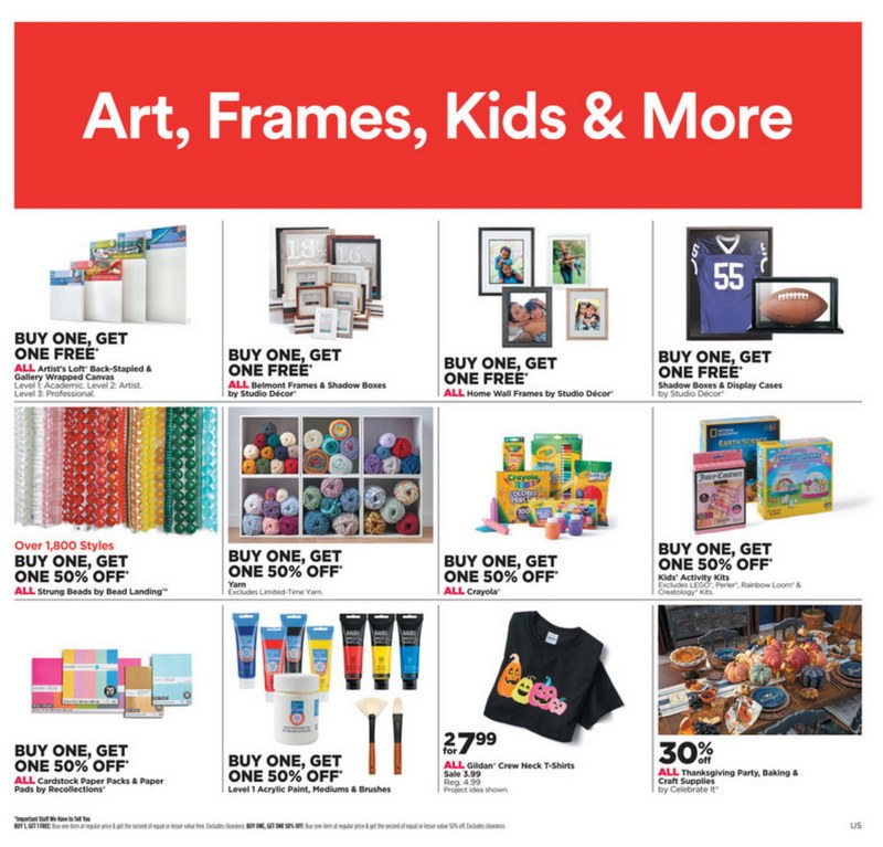 Michaels Weekly Ad Oct 09 – Oct 15, 2022 (Halloween Promotion Included)