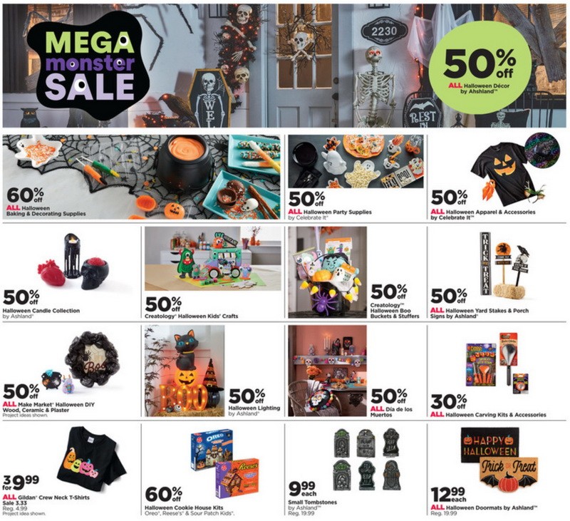 Michaels Weekly Ad Oct 16 – Oct 22, 2022 (Halloween Promotion Included)