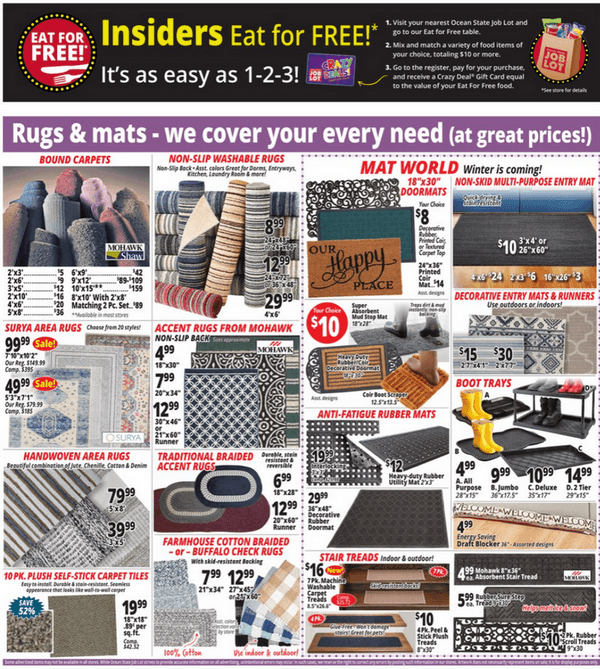 Ocean State Job Lot Weekly Ad Oct 08 – Oct 12, 2022