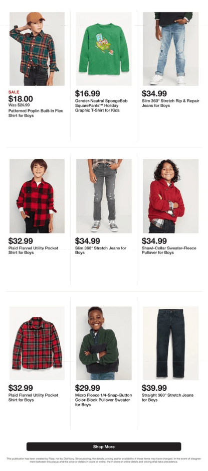 Old Navy Weekly Ad Oct 24 – Oct 31, 2022