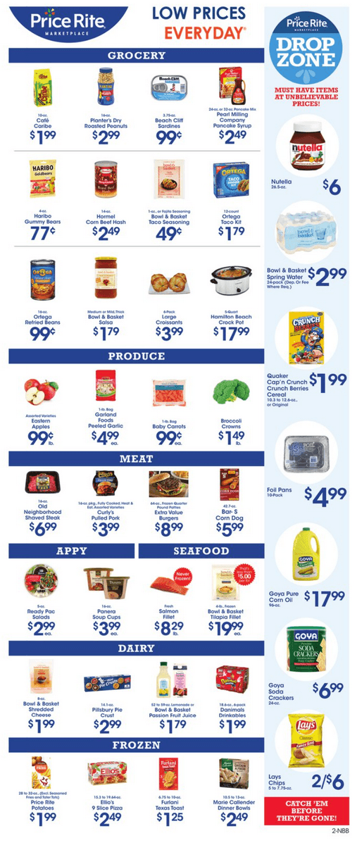 Price Rite Weekly Ad Oct 14 – Oct 27, 2022
