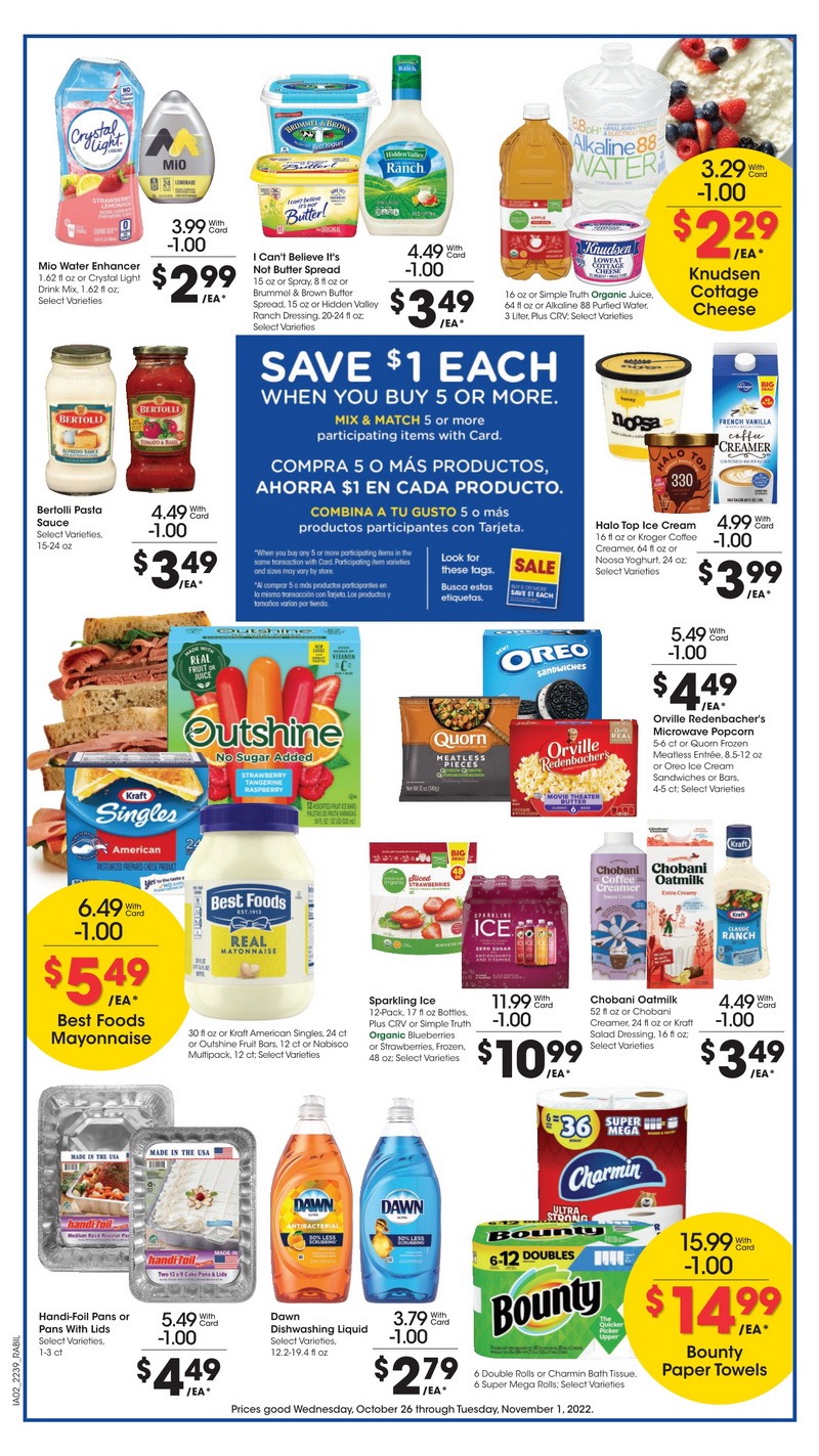 Ralphs Weekly Ad Oct 26 – Nov 01, 2022