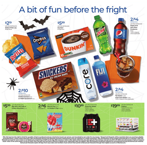 Rite Aid Weekly Ad Oct 16 – Oct 22, 2022 (Halloween Promotion Included)