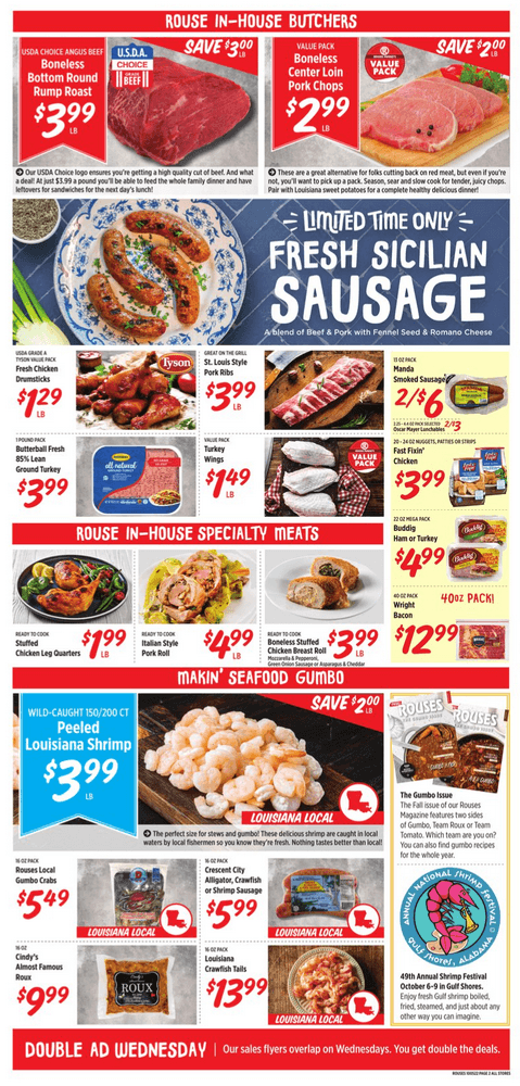 Rouses Weekly Ad Oct 05 – Oct 12, 2022