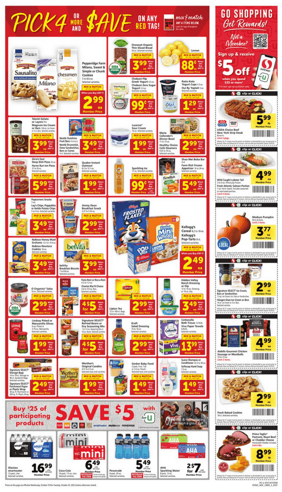Safeway Weekly Ad Oct 19 – Oct 25, 2022