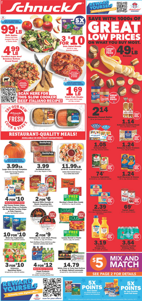 Schnucks Weekly Ad Oct 05 – Oct 11, 2022
