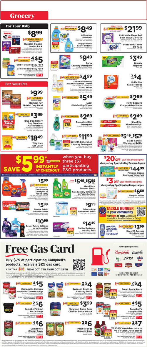 ShopRite Weekly Ad Oct 07 – Oct 13, 2022