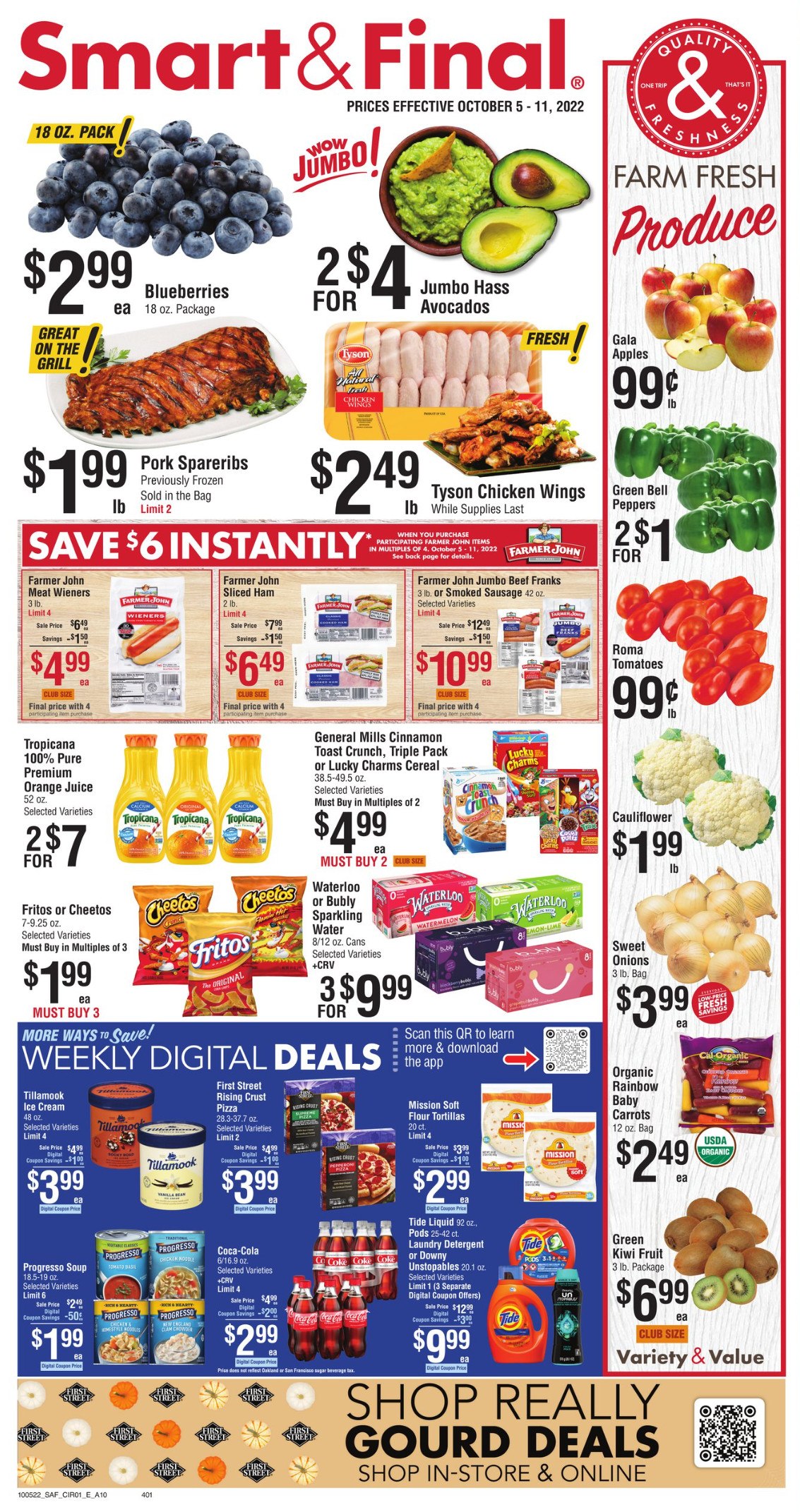 Smart & Final Weekly Ad Oct 05 – Oct 11, 2022