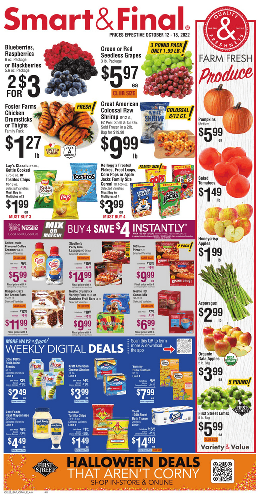 Smart & Final Weekly Ad Oct 12 – Oct 18, 2022