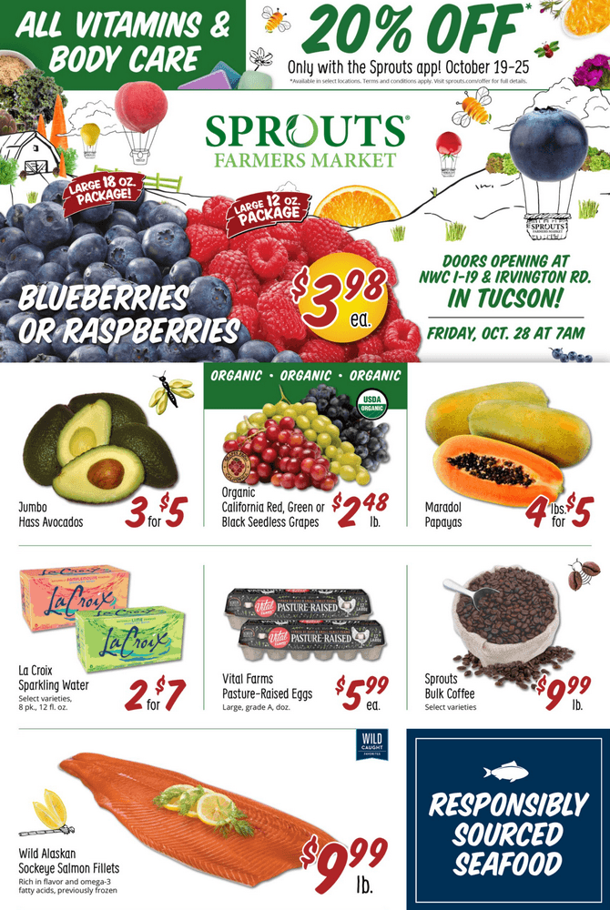 Sprouts Weekly Ad Oct 19 – Oct 25, 2022(Halloween Promotion Included)
