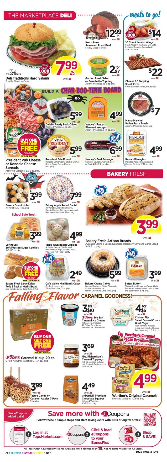 Tops Weekly Ad Oct 16– Oct 22, 2022 (Halloween Promotion Included)