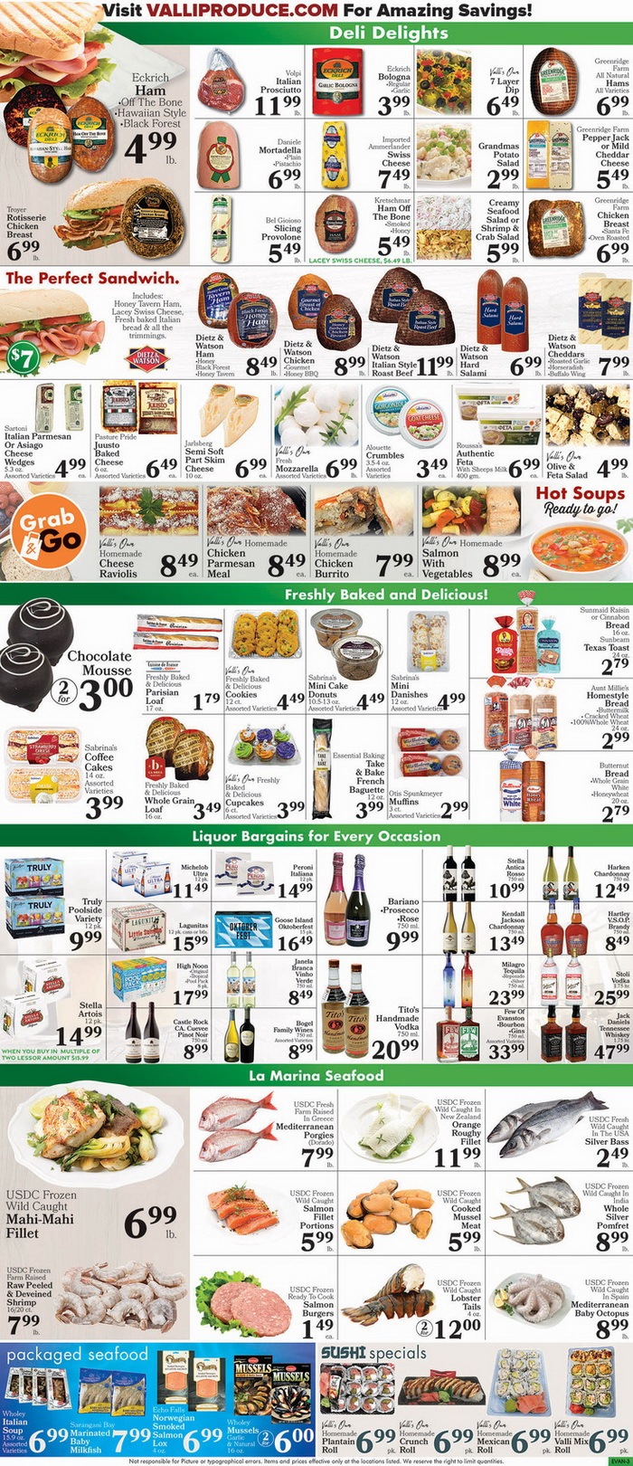 Valli Produce Weekly Ad Oct 19 – Oct 25, 2022