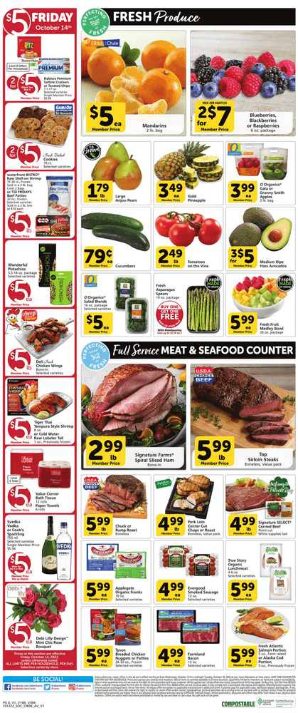 Vons Weekly Ad Oct 12 – Oct 18, 2022