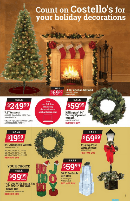 ACE Weekly Ad Nov 02 – Nov 14, 2022 (Christmas Sale Included)