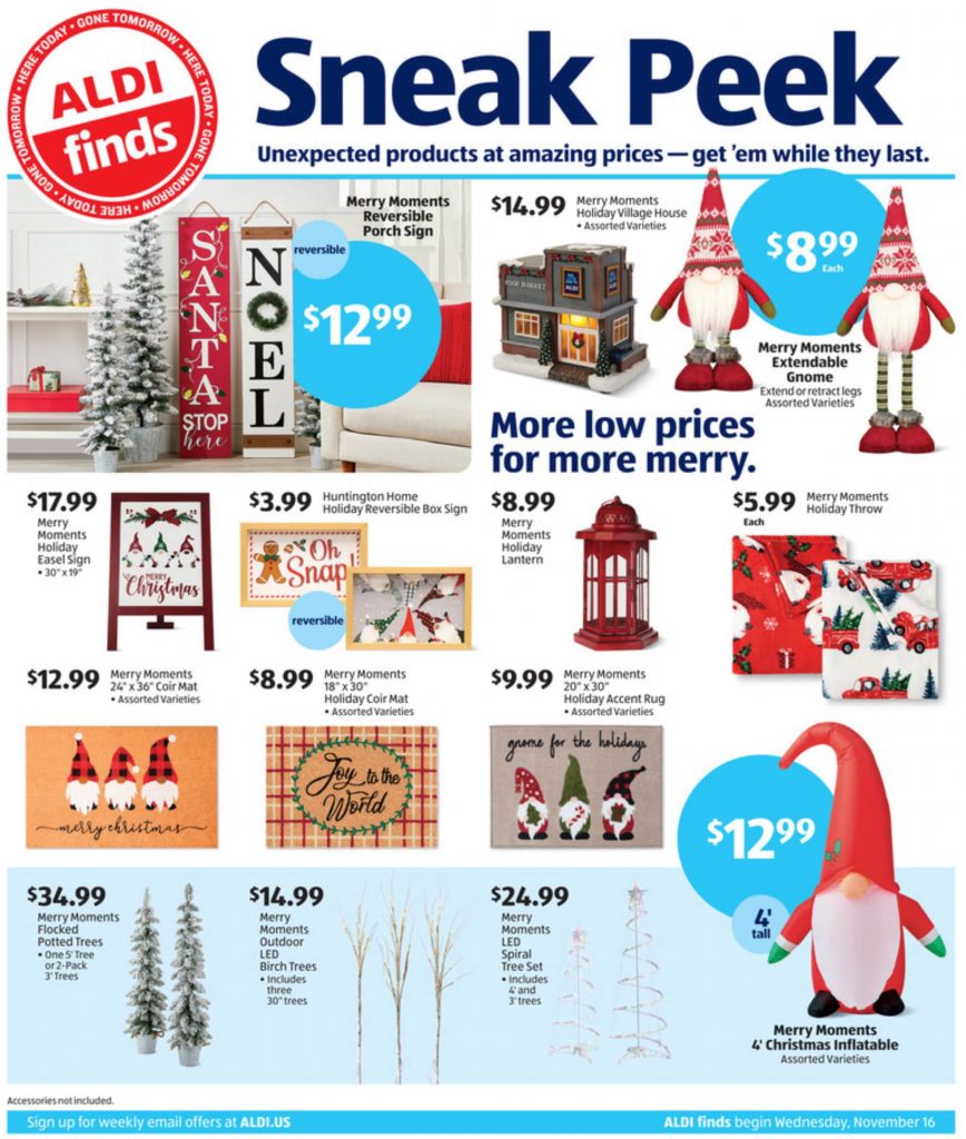 ALDI In-store Ad Sneak Peek Nov 16 – Nov 22, 2022