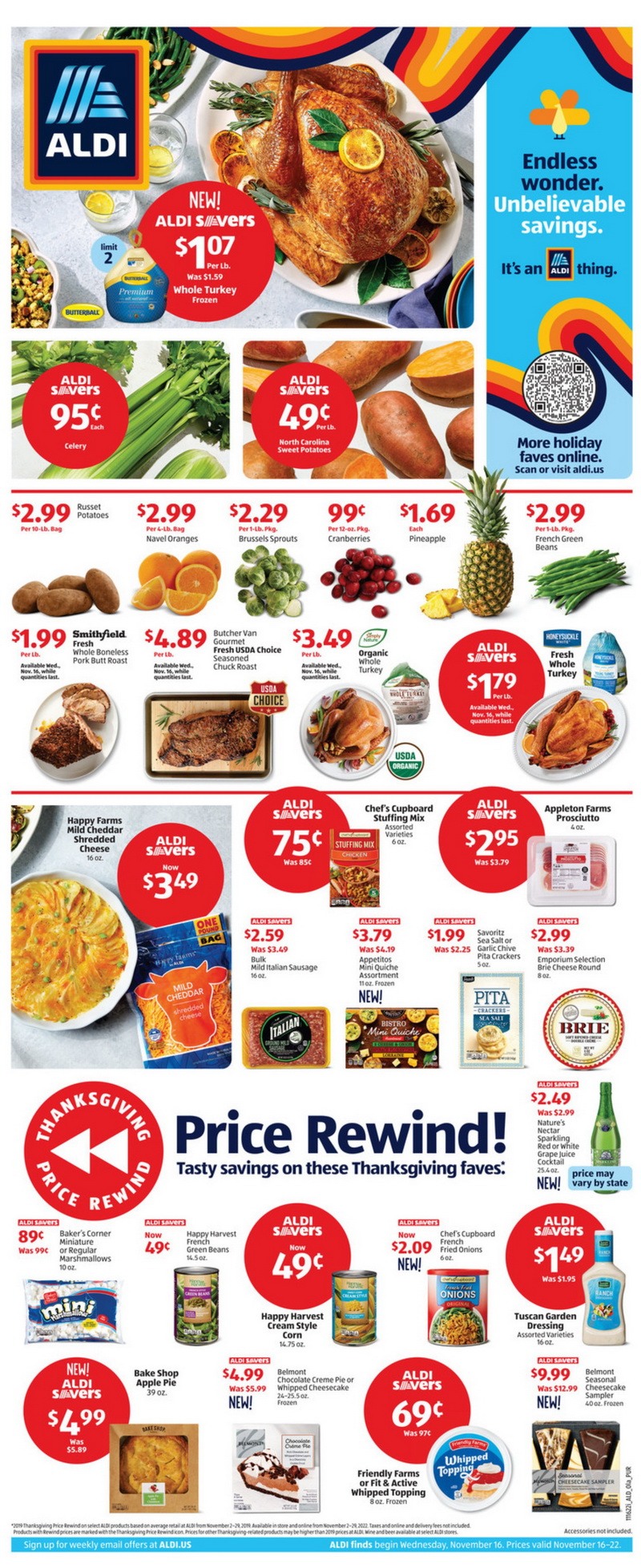 ALDI Weekly Ad Nov 16 – Nov 22, 2022