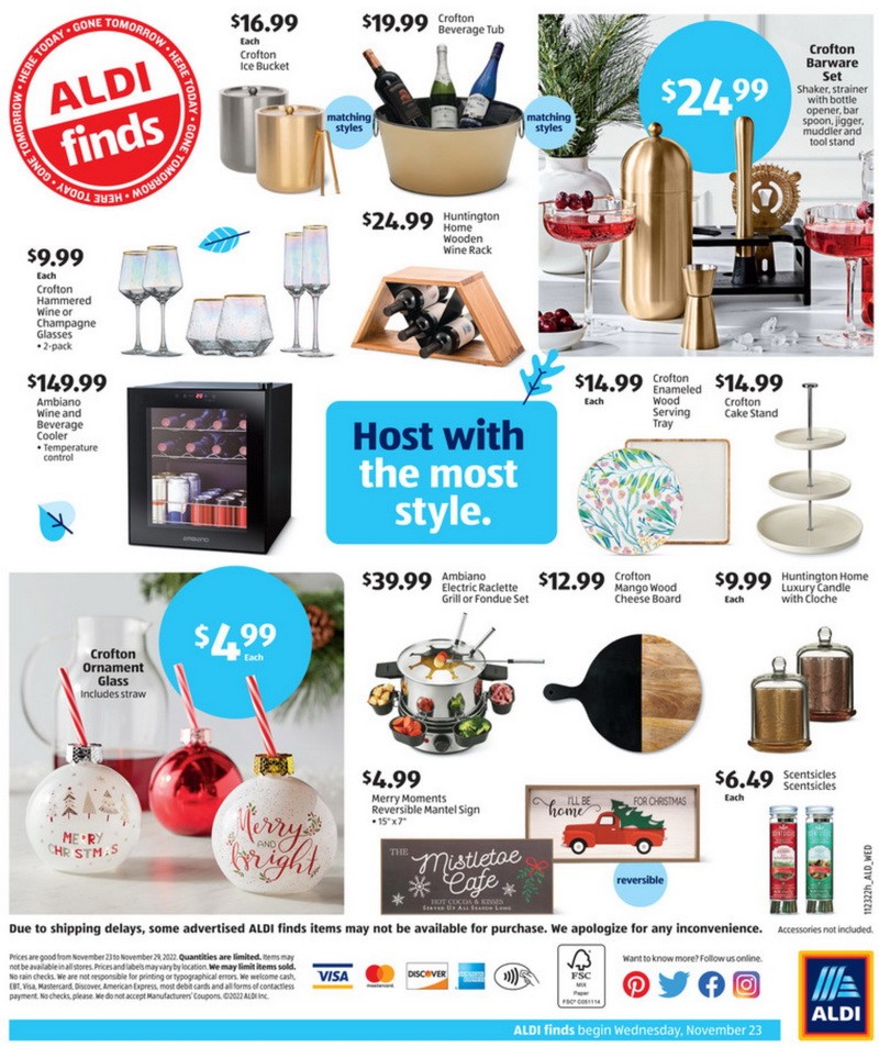 ALDI In-store Ad Sneak Peek Nov 23 – Nov 29, 2022