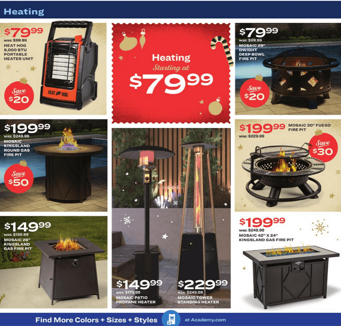 Academy Sports + Outdoors Outdoor Ad Nov 27 – Dec 11, 2022