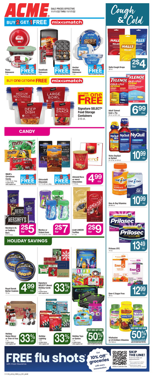ACME Weekly Ad Nov 11 – Nov 17, 2022