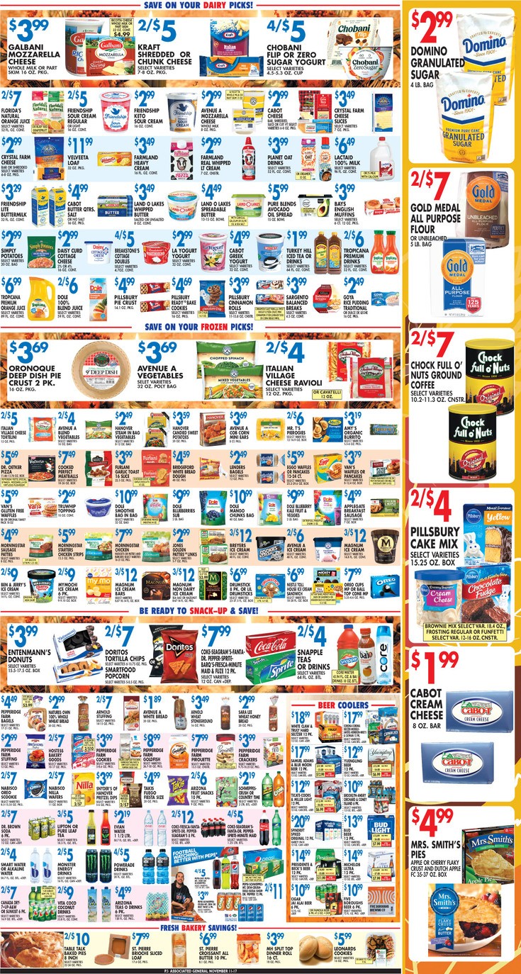 Associated Supermarkets Weekly Ad Nov 11 – Nov 17, 2022 (Thanksgiving ...