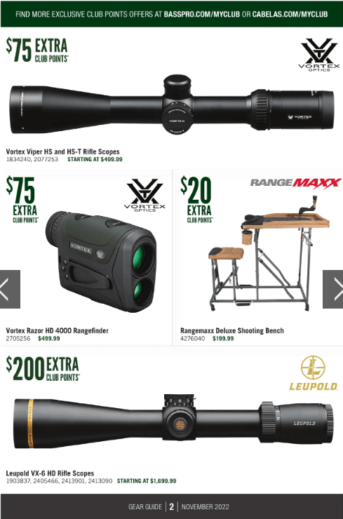 Bass Pro Shops November Gear Guide Nov 01 – Nov 30, 2022