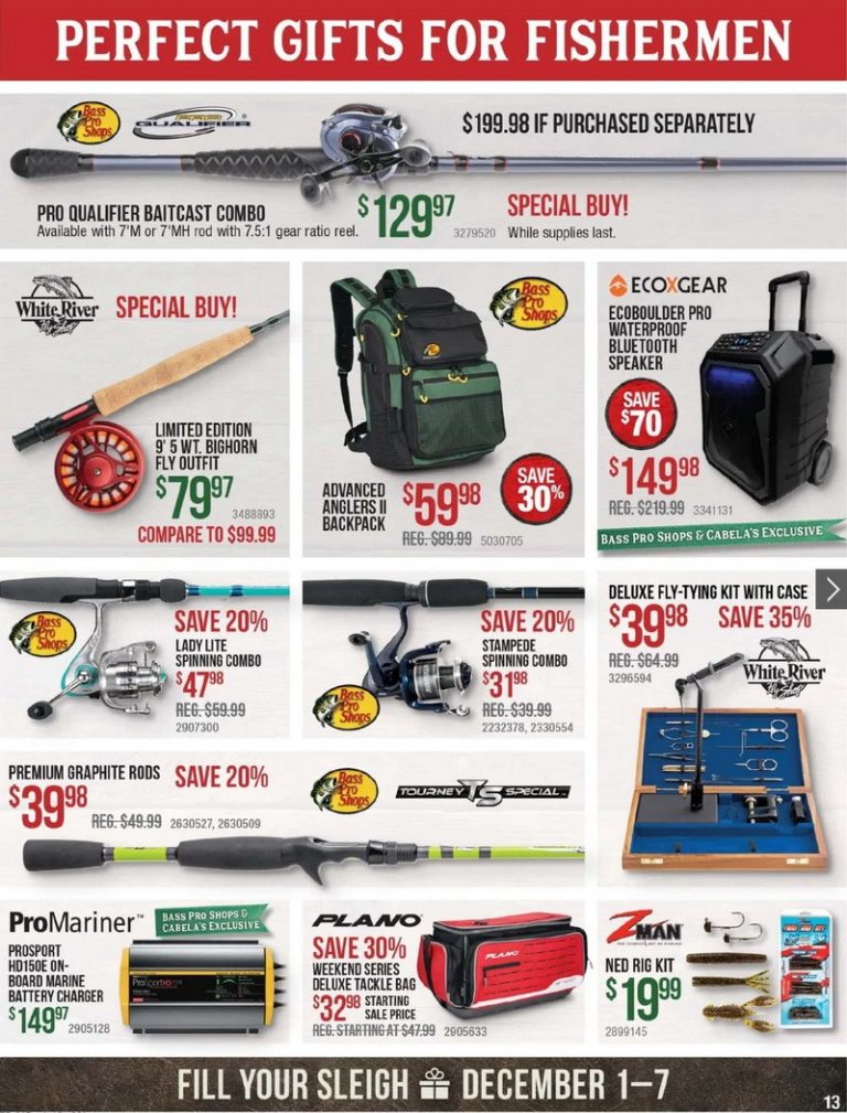 Bass Pro Shops Weekly Ad Dec 01 – Dec 07, 2022