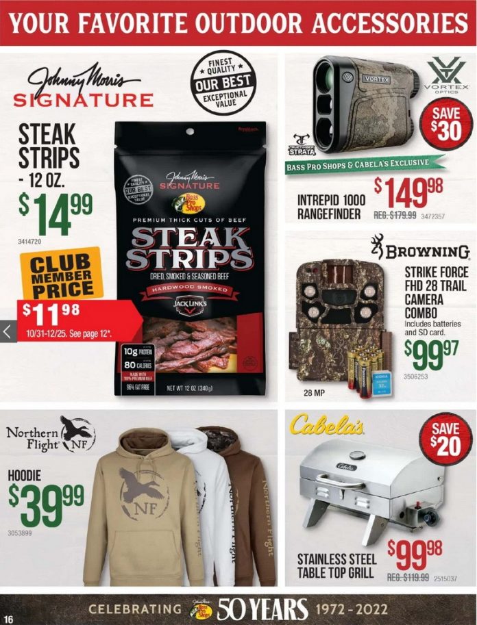 Bass Pro Shops Weekly Ad Dec 01 – Dec 07, 2022