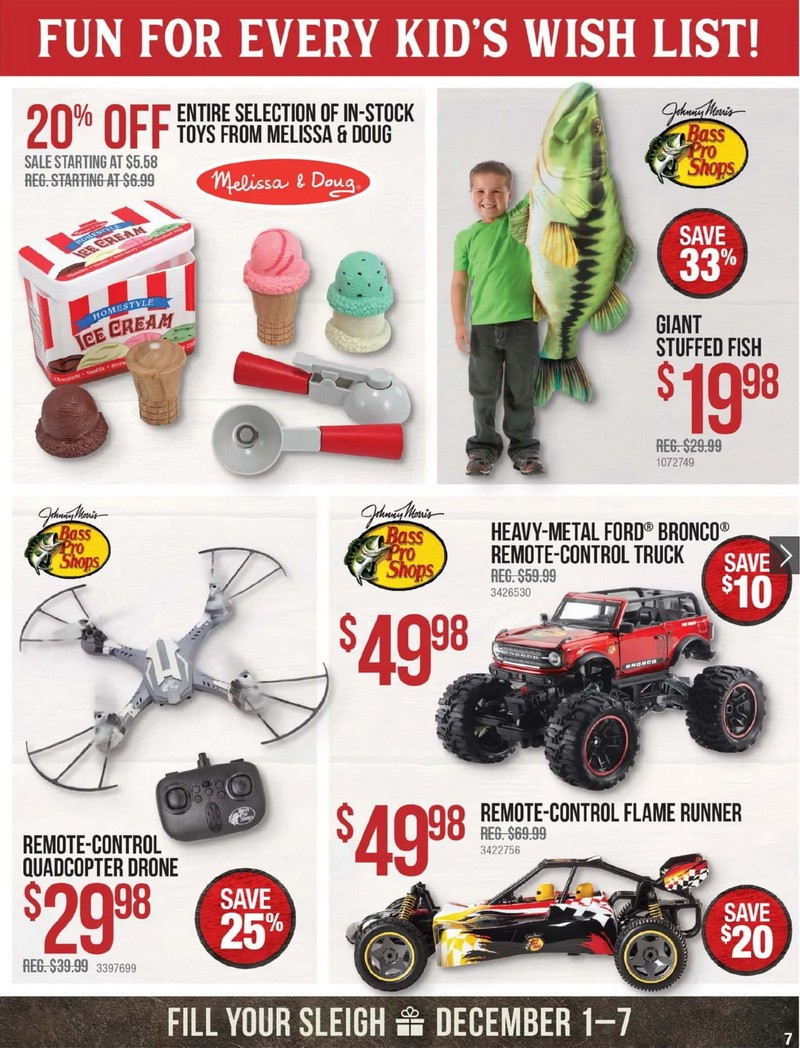 Bass Pro Shops Weekly Ad Dec 01 – Dec 07, 2022