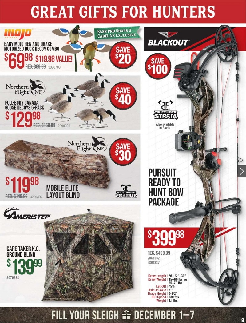 Bass Pro Shops Weekly Ad Dec 01 – Dec 07, 2022