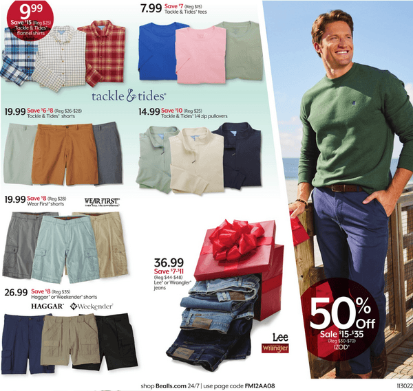 Bealls Weekly Ad Nov 30 – Dec 06, 2022