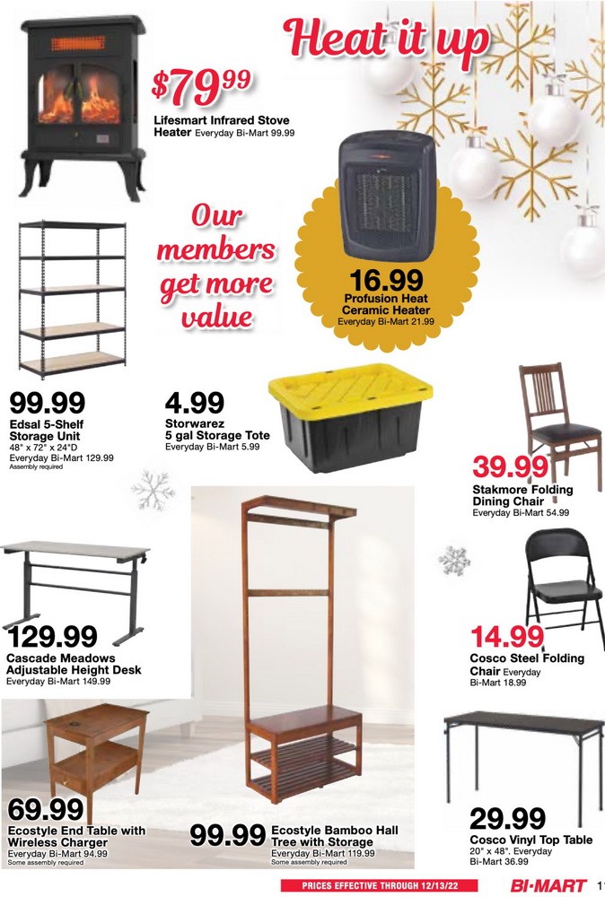 Bi-Mart Seasonal Flyer Sale Nov 30 – Dec 13, 2022 (Christmas Promotion ...