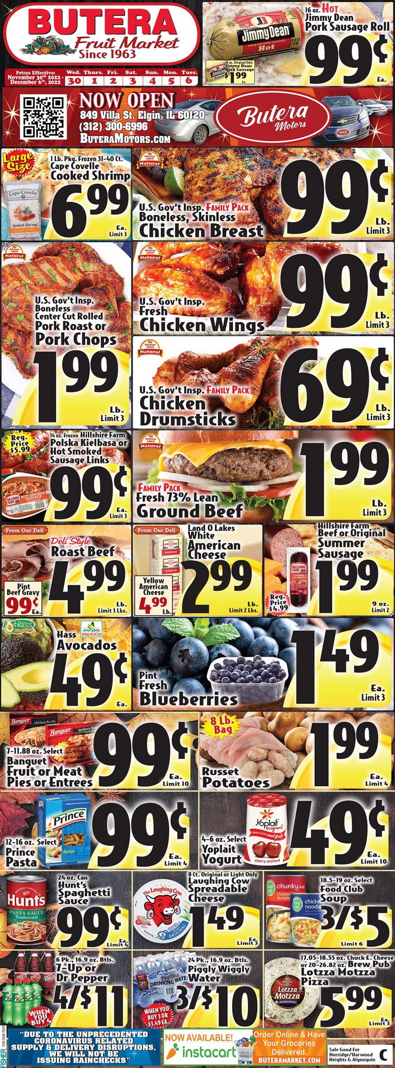 Butera Weekly Ad Nov 30 – Dec 06, 2022