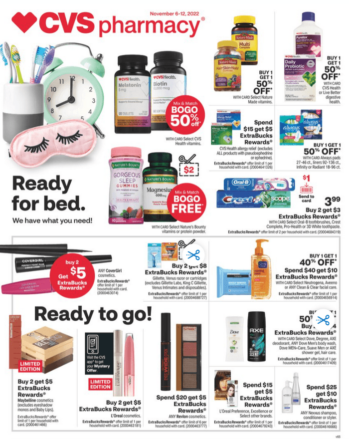CVS Weekly Ad Nov 06 – Nov 12, 2022