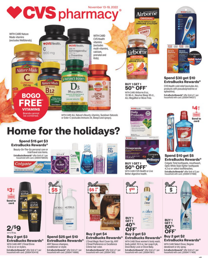 CVS Weekly Ad Nov 13 – Nov 19, 2022