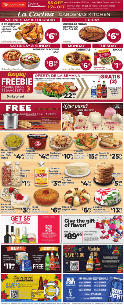 Cardenas Weekly Ad Nov 30 – Dec 06, 2022