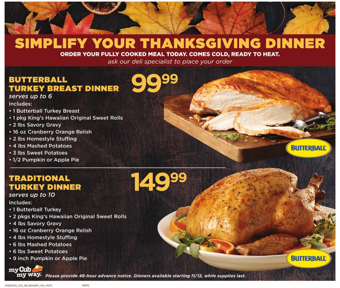Cub Foods Weekly Ad Nov 06 – Nov 12, 2022