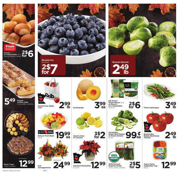 Cub Foods Weekly Ad Nov 20 – Nov 26, 2022 (Thanksgiving Promotion Included)