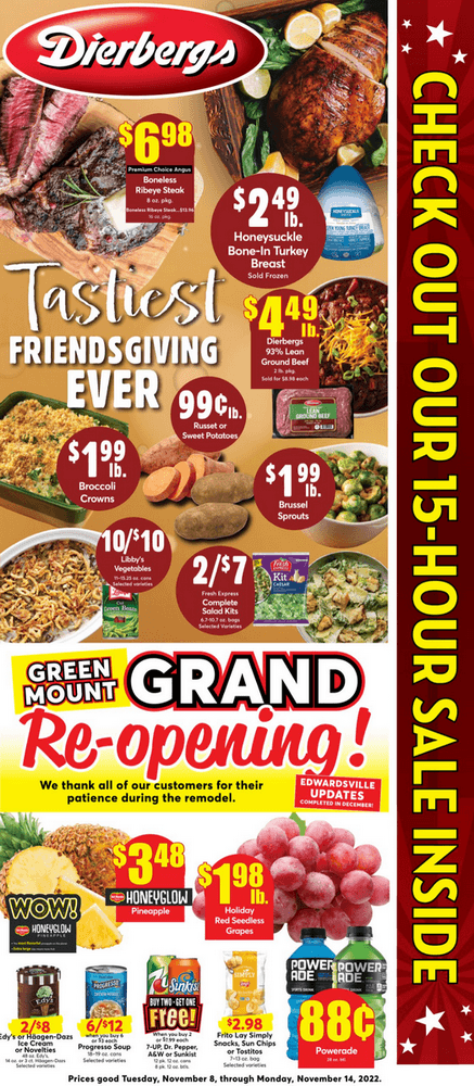 Dierbergs Markets Weekly Ad Nov 08 – Nov 14, 2022