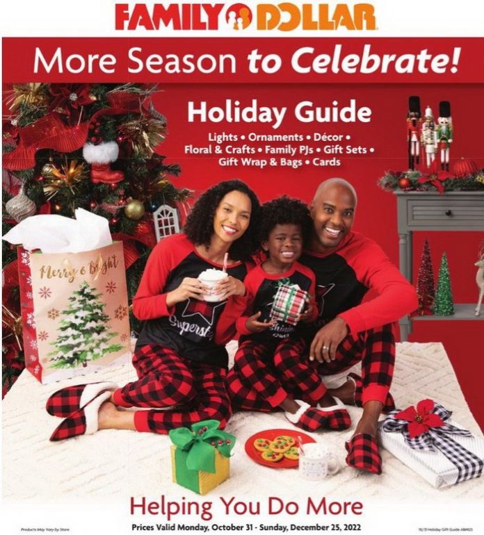 Family Dollar Christmas Pajamas
