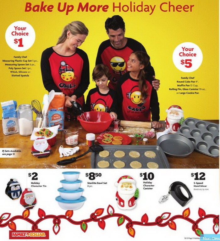 Family Dollar Holiday Gift Guide Nov 01 – Dec 24, 2022