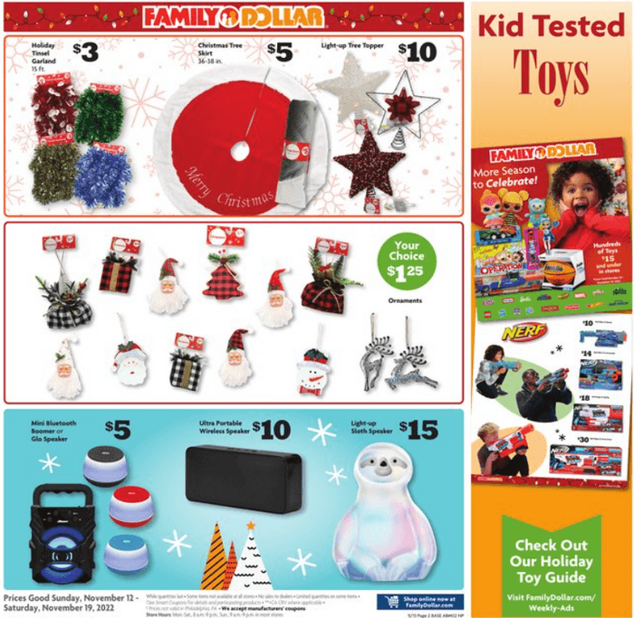 Family Dollar Weekly Ad Nov 13 – Nov 19, 2022