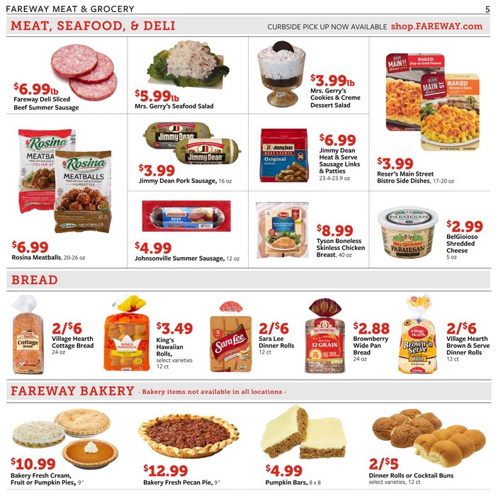 Fareway Weekly Ad Nov 21 – Nov 26, 2022 (Thanksgiving Promotion Included)